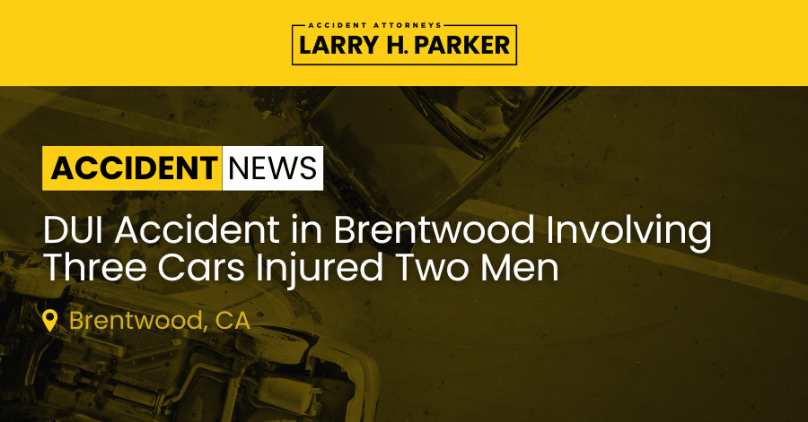 DUI Accident in Brentwood: Two Men Injured